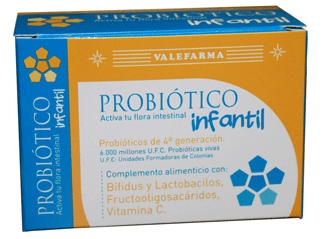 Probiotico Infantil 4ª Generación. (8 viales bifase). Valefarma ...